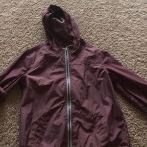 Zine Clothing | Jackets & Coats | Maroon Windbreaker | Poshmark